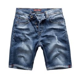 Rock Creek Jeansshorts Herren Shorts Denim Blau RC-2218