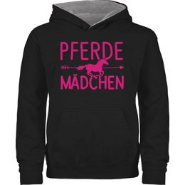 Shirtracer Hoodie Pferde Mädchen Pferd