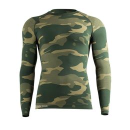 Stark Soul® Stark Soul® Funktionsshirt Thermo-Funktionshirt Langarm Camouflage