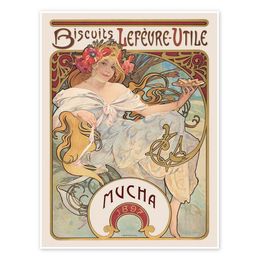 Posterlounge Poster Alfons Mucha