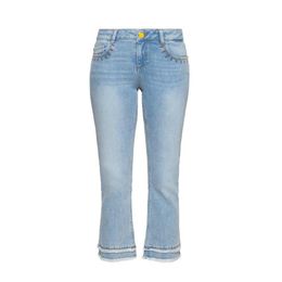 ATT Jeans 7/8-Jeans Brenda mit Zick-Zack Ziernaht