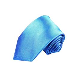 Paul Malone Krawatte für Herren Uni Krawatte hellblau