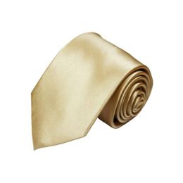 Paul Malone Krawatte für Herren Uni Krawatte sandfarben