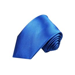 Paul Malone Krawatte für Herren Uni Krawatte royal blau