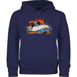 Shirtracer Hoodie 8-Bit Logo Hot Wheels Mädchen