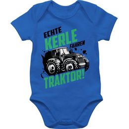 Shirtracer Shirtbody Echte Kerle fahren Traktor Trecker Landwirt Bauer Geschenk Traktor