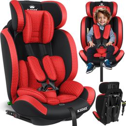 Kidiz® Autokindersitz Triangle Premium Kindersitz Kinderautositz Autositz Sitzschale 9 kg - 36 kg 1-12 Jahre Gruppe 1/2/3 universal zugelassen nach ECE R129/03 mit Isofix