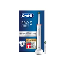 Oral-B Pro 3 3000 elektrische Zahnbürste Cross Action White JAS22