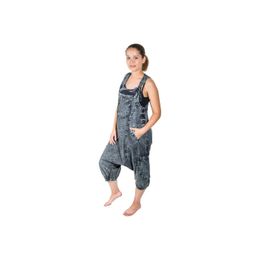 Kunst und Magie Latzhose Overall Unisex Vintage Latzhose Ibiza stonewashed Haremshose