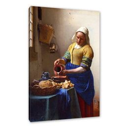 Pixxprint Leinwandbild Johannes Vermeer