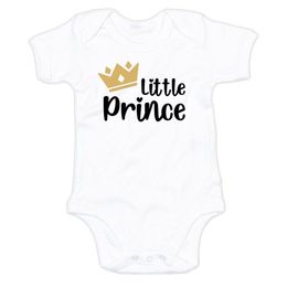 G-graphics Kurzarmbody Little Prince Baby Body mit Spruch / Sprüche / Print / Motiv