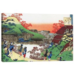 Posterlounge Leinwandbild Katsushika Hokusai