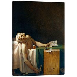 Posterlounge Leinwandbild Jacques-Louis David