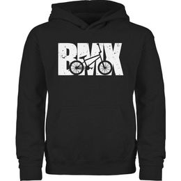 Shirtracer Hoodie Bmx Fahrrad weiß Kinder Sport Kleidung