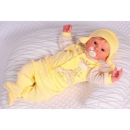 La Bortini Shirt & Hose Baby Hemdchen Mütze und Hose Anzug 3Tlg. 44 50 56 62 68 74