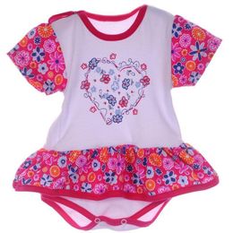 La Bortini Bodykleid Body Kleid Baby Spieler Bodykleidchen aus reiner Baumwolle