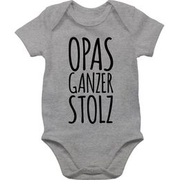 Shirtracer Shirtbody Opas ganzer Stolz Strampler Baby Mädchen & Junge