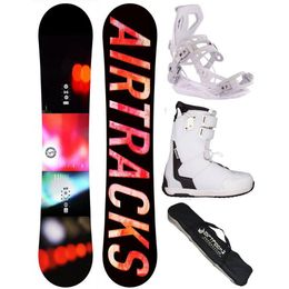 Airtracks Snowboard Damen Snowboard Komplett Set Lights Rocker »Mod. 22/23 (4er-Pack)