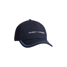 Tommy Hilfiger Baseball Cap TH SKYLINE COTTON 6 PANEL CAP, blau