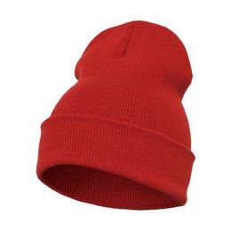 Flexfit Beanie Flexfit Unisex Heavyweight Long Beanie (1-St), rot