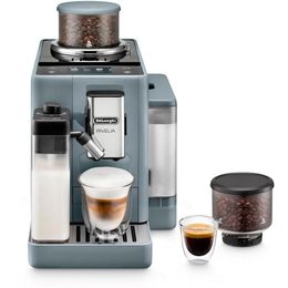De'Longhi De'Longhi Kaffeevollautomat Rivelia EXAM440.55.G, zwei 250g-Bohnencontainer, grau, grau