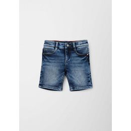 s.Oliver Jeansshorts Jeans-Bermuda Brad / Slim Fit / Mid Rise / Slim Leg Waschung