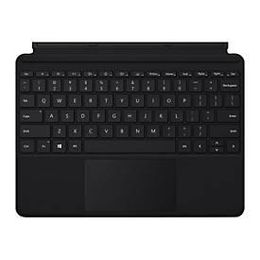 Microsoft Surface Go Type Cover - Tastatur - mit Trackpad, Beschleunigungsmesser - hinterleuchtet - Nordisch - Schwarz