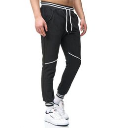 John Kayna Jogginghose Herren Jogginghose Sport hose Männer Trainingshose Stripe Sweatpants (Sporthose Trainingshose Sweatpants