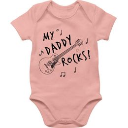 Shirtracer Shirtbody My Daddy rocks Geschenk Vatertag Baby