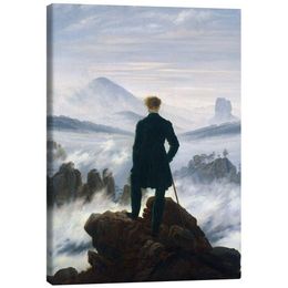 Posterlounge Leinwandbild Caspar David Friedrich