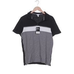 Calvin Klein Herren Poloshirt, schwarz, Gr. 46