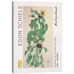 Posterlounge Leinwandbild Egon Schiele