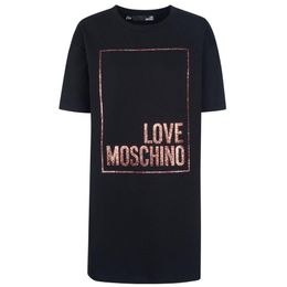 Love Moschino Midikleid Love Moschino Kleid schwarz