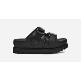 UGG Australia UGG® Goldenstar Hi Slide für Damen | UGG® EU in Black, Größe 36, Leder