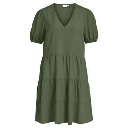 Vila Sommerkleid Damen Kleid VIPRISSILLA Kurzarm (1-tlg)