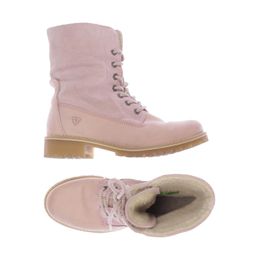 Tamaris Damen Stiefelette, pink, Gr. 39