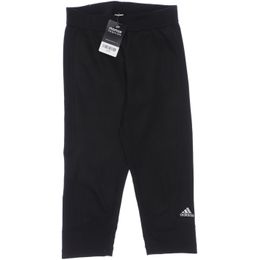 Adidas Damen Stoffhose, schwarz, Gr. 0