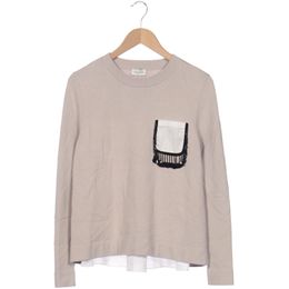 René Lezard Rene Lezard Damen Pullover, beige, Gr. 36