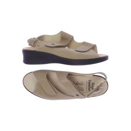 Finn Comfort Damen Halbschuh, beige, Gr. 8