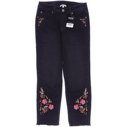 Deerberg Damen Jeans, schwarz