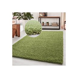 Hochflor-Teppich Shaggy Wohnzimmer Schlafzimmer Hochflorteppich meliert