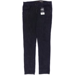 PLEASE Damen Jeans, schwarz, Gr. 0