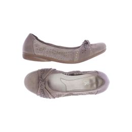 Rieker Damen Ballerinas, grau