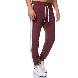 John Kayna Jogginghose Herren Jogginghose Sport hose Männer Trainingshose Stripe Sweatpants (Sporthose Trainingshose Sweatpants