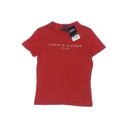 Tommy Hilfiger Herren T-Shirt, rot, Gr. 128