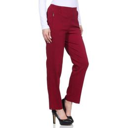 Alica Collection Schlupfhose Classic Freizeithose Damen Basics Businesshose mit Stretch (1-tlg) Casual