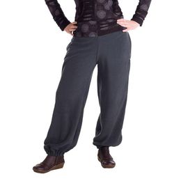 Vishes Fleecehose Warme Damen Hose Winterhose Haremshose Fleecehose Thermohose Pluderhose