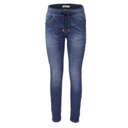 Jewelly Regular-fit-Jeans Joggpants Wohlfühlhose Jogging Baggy Jeans