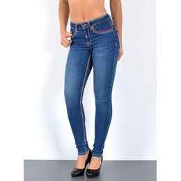 ESRA Skinny-fit-Jeans J420 Damen Skinny Jeans