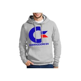 Blondie & Brownie Blondie & Brownie Hoodie Herren Commodore 64 Konsole Amige Super Retro Mit Kapuze